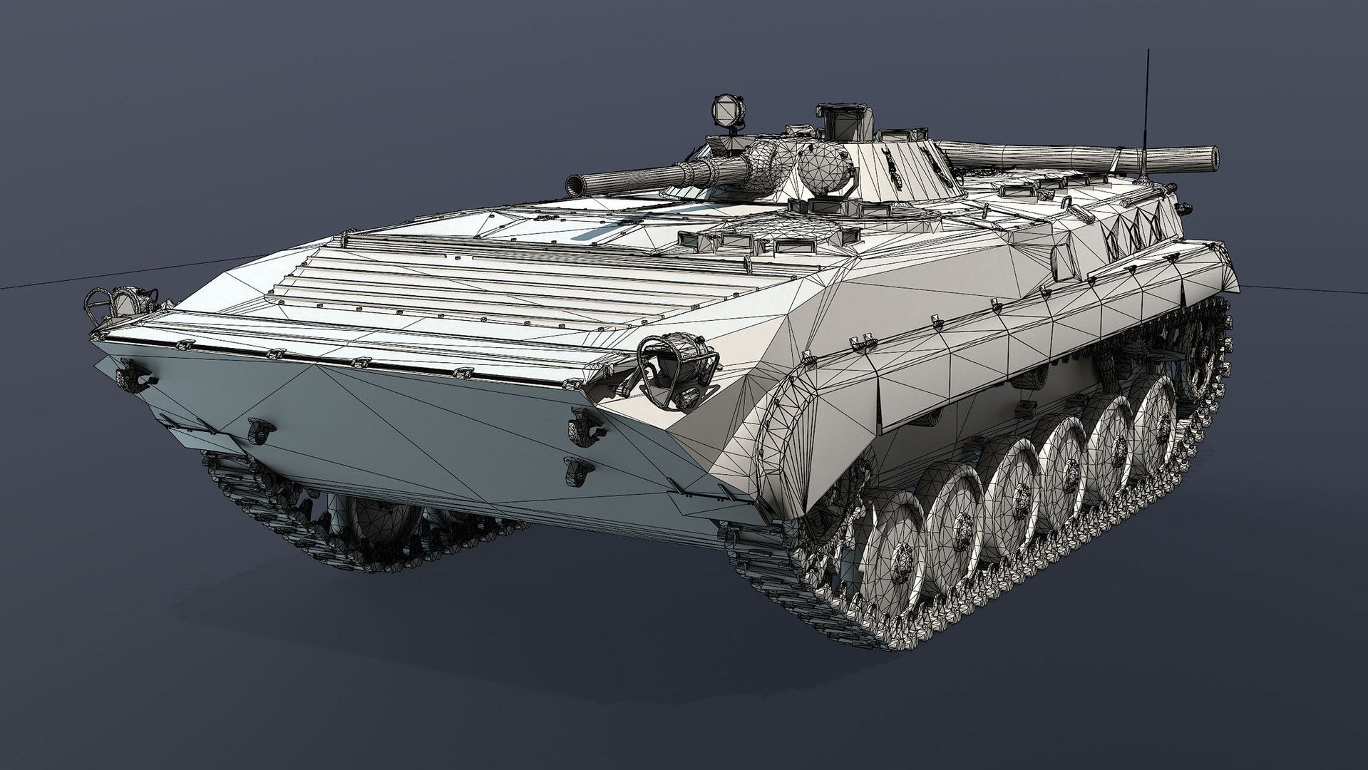 3D BMP-1 IFV Game Ready Model - TurboSquid 1961600