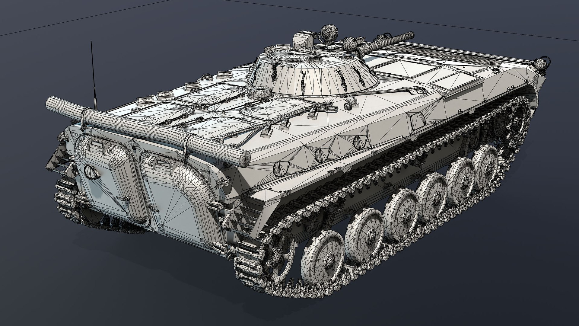 3D BMP-1 IFV Game Ready Model - TurboSquid 1961600