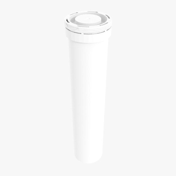 Long Medicine Bottle model - TurboSquid 1905671