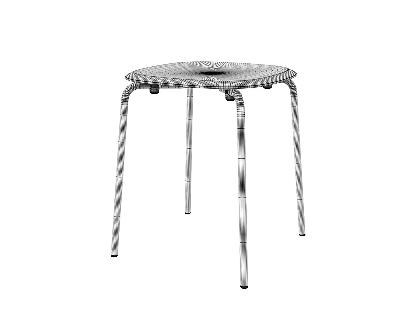 Okito Stool 3D - TurboSquid 2183985