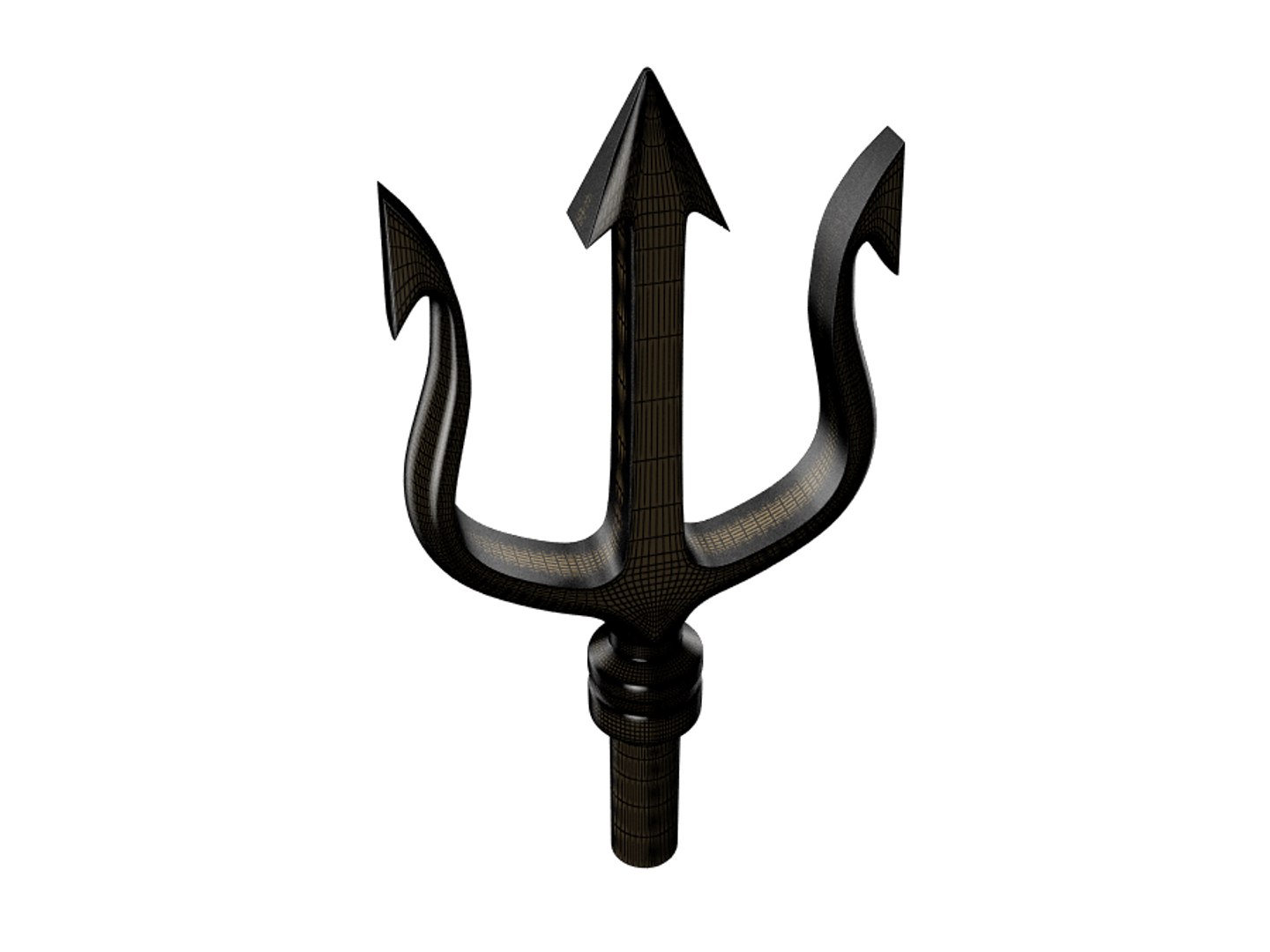 Trident Model - TurboSquid 1380422