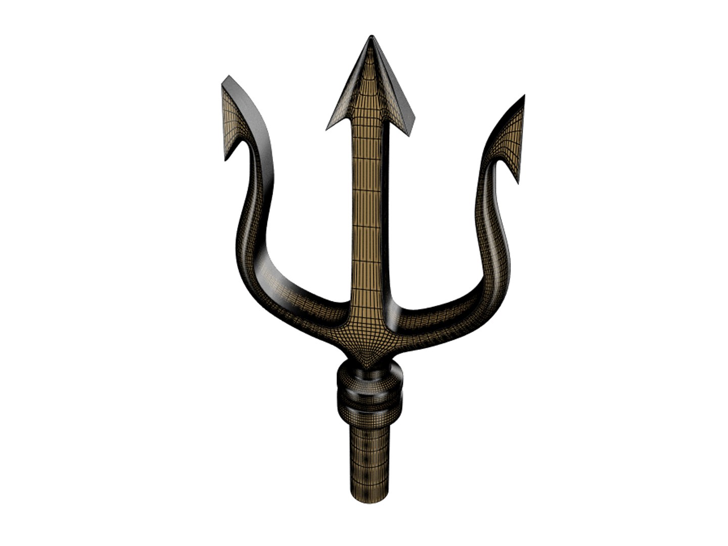 Trident Model - TurboSquid 1380422