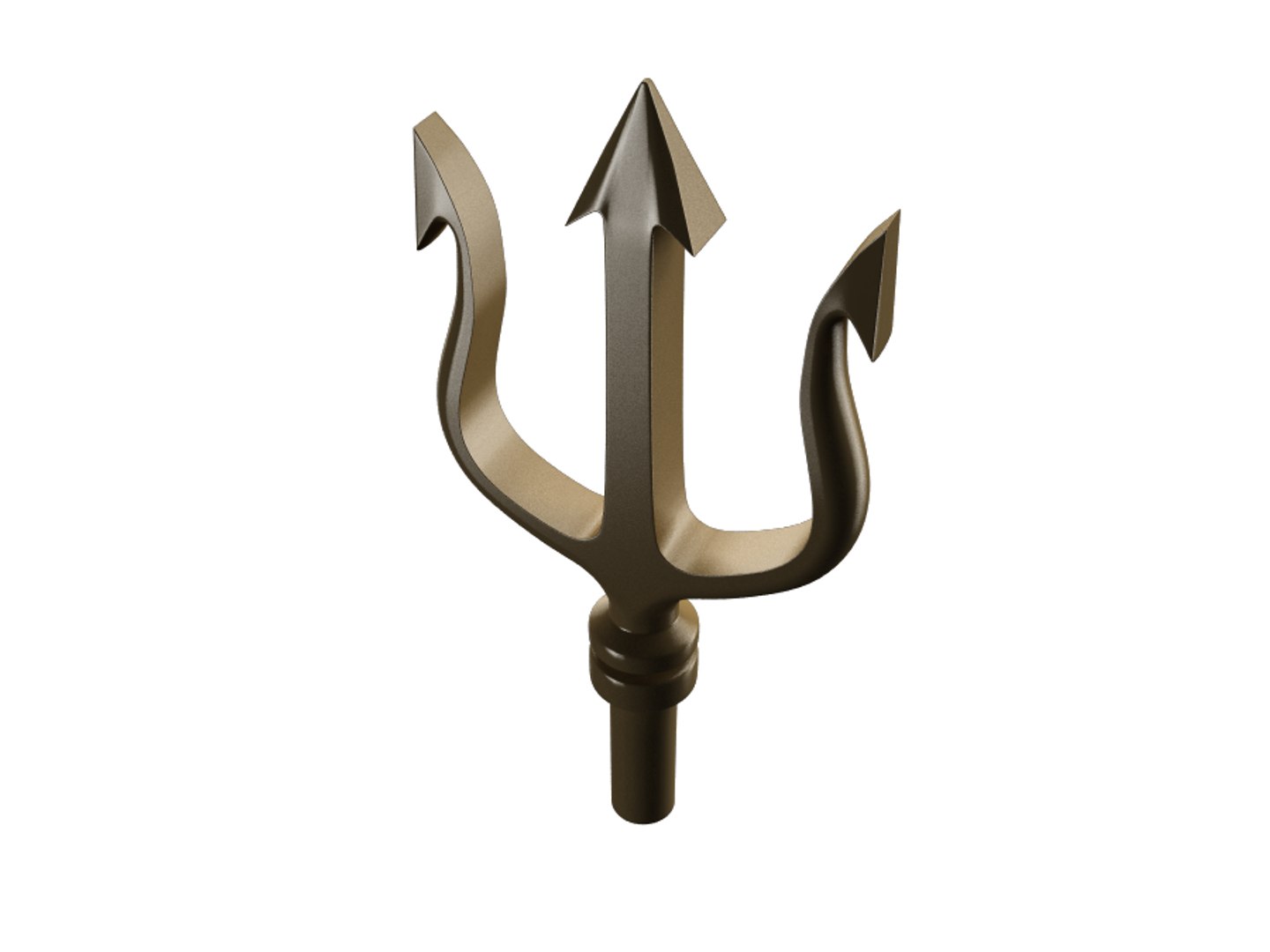 Trident Model - TurboSquid 1380422