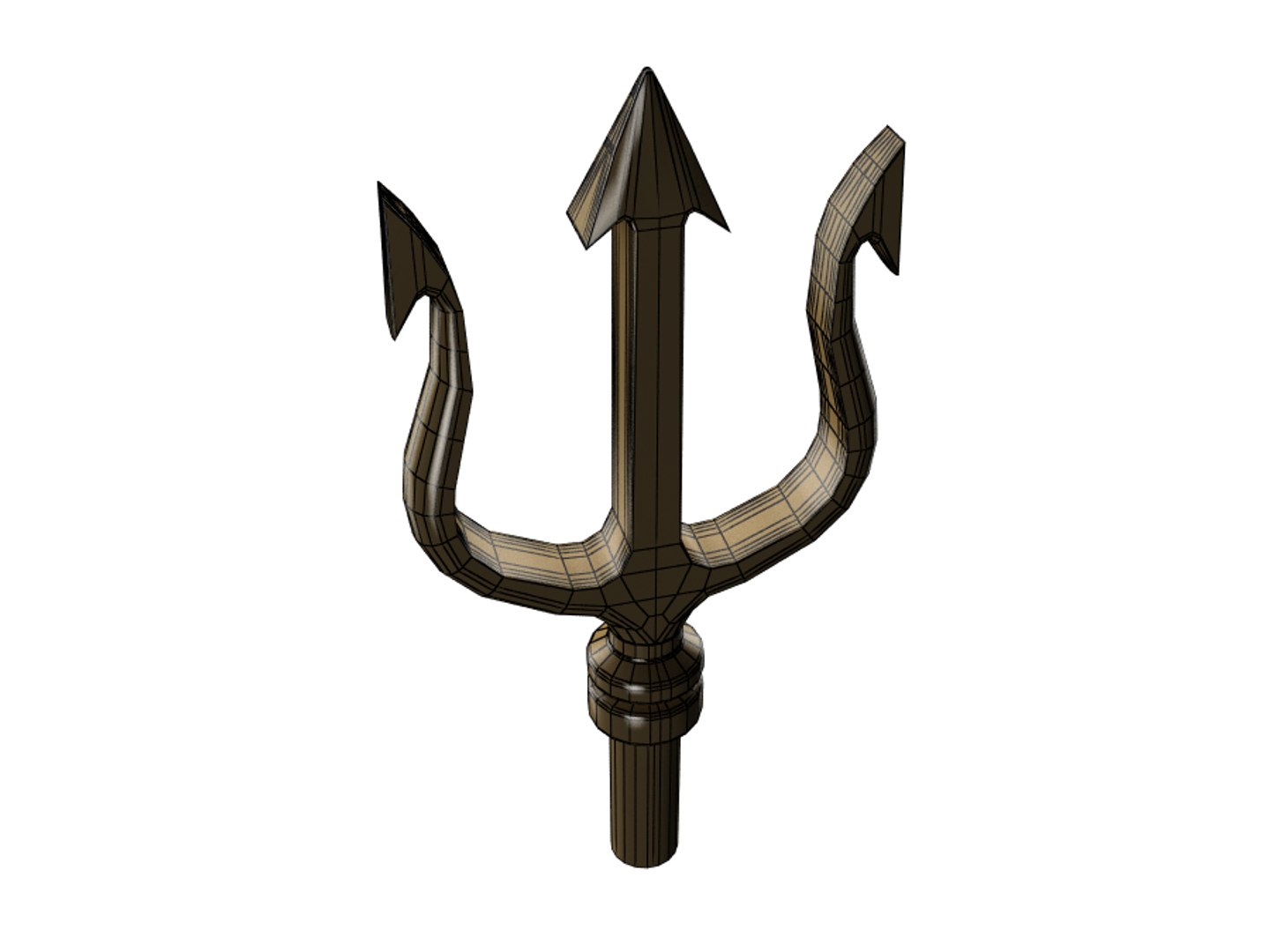 Trident Model - TurboSquid 1380422