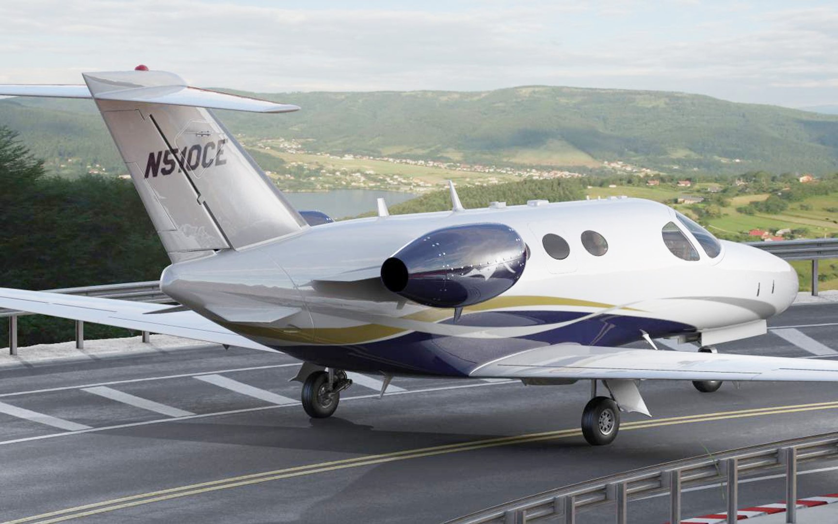 3d C4d Cessna 510 Citation Mustang