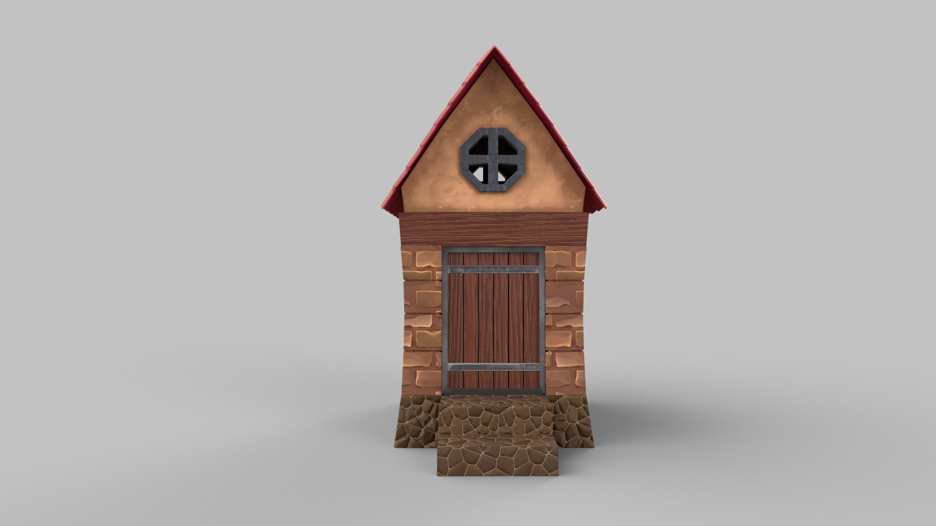 Stylized House 3D - TurboSquid 2252330