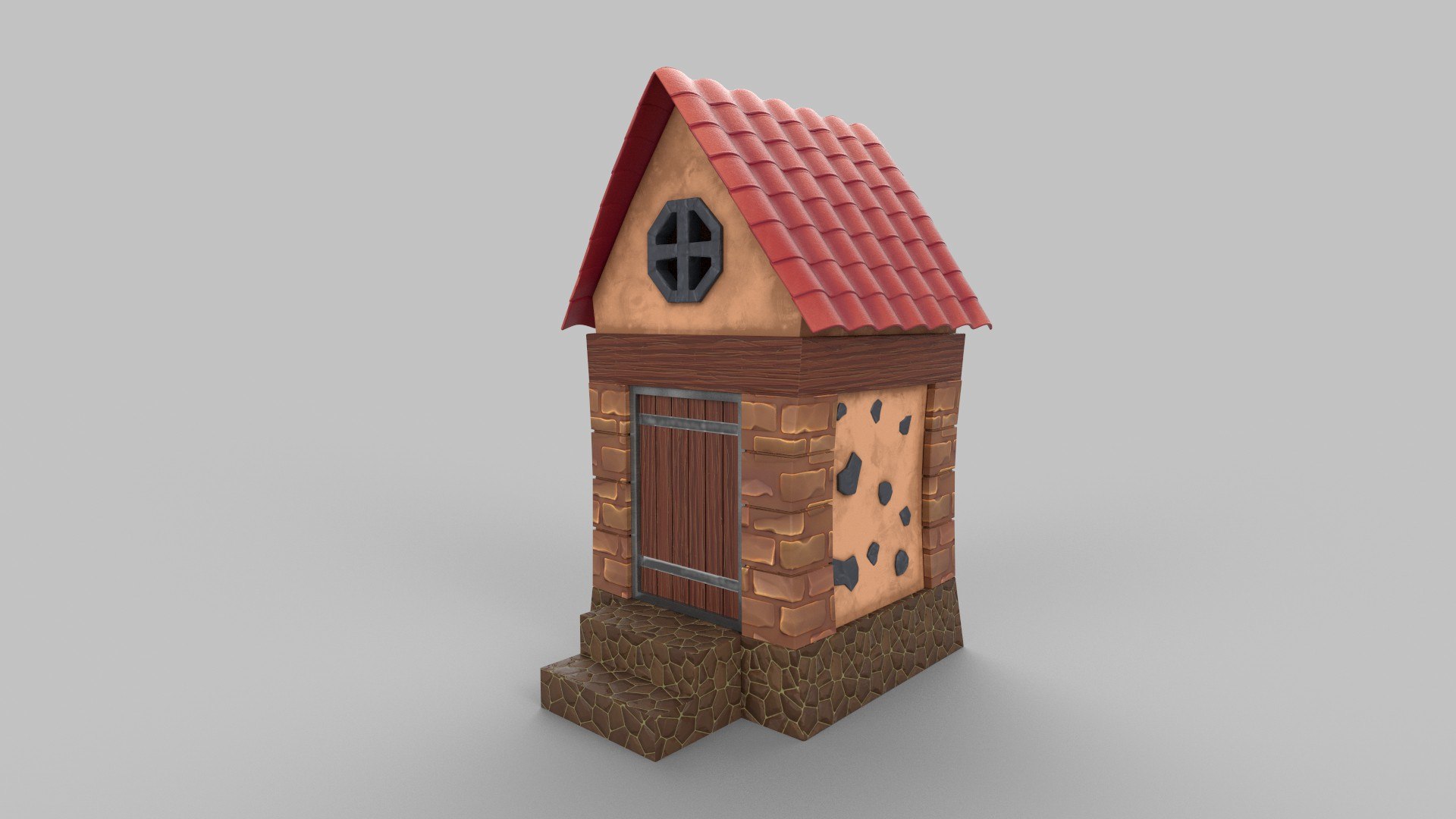 Stylized House 3D - TurboSquid 2252330