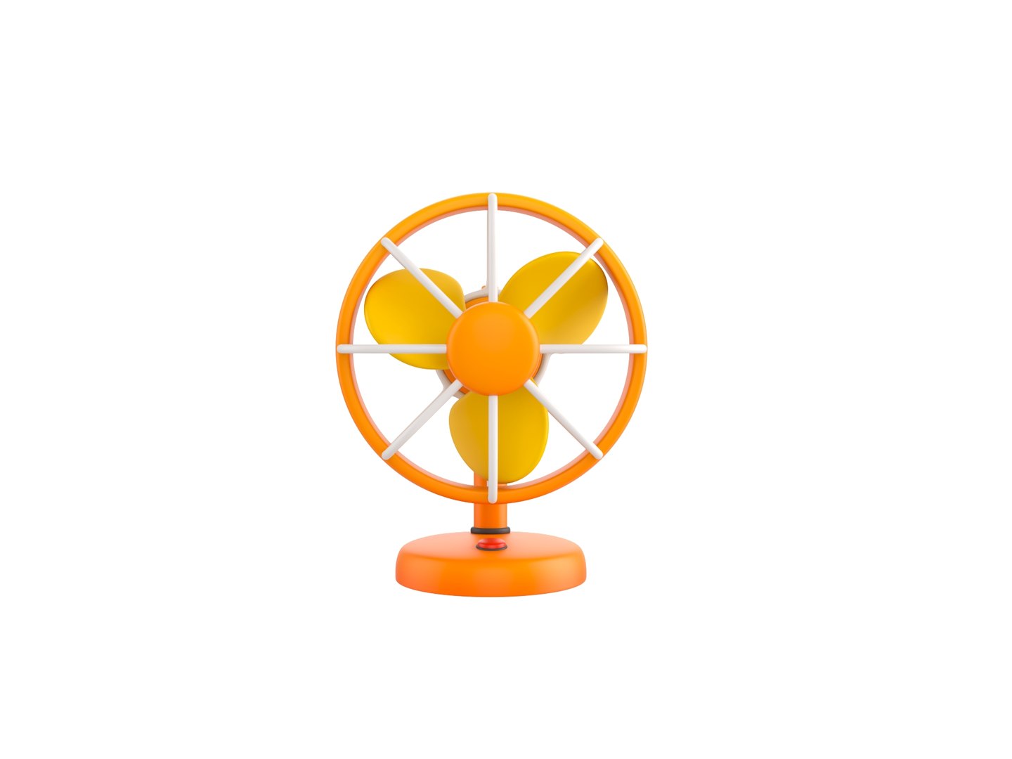 3D Table Fan - TurboSquid 2227054