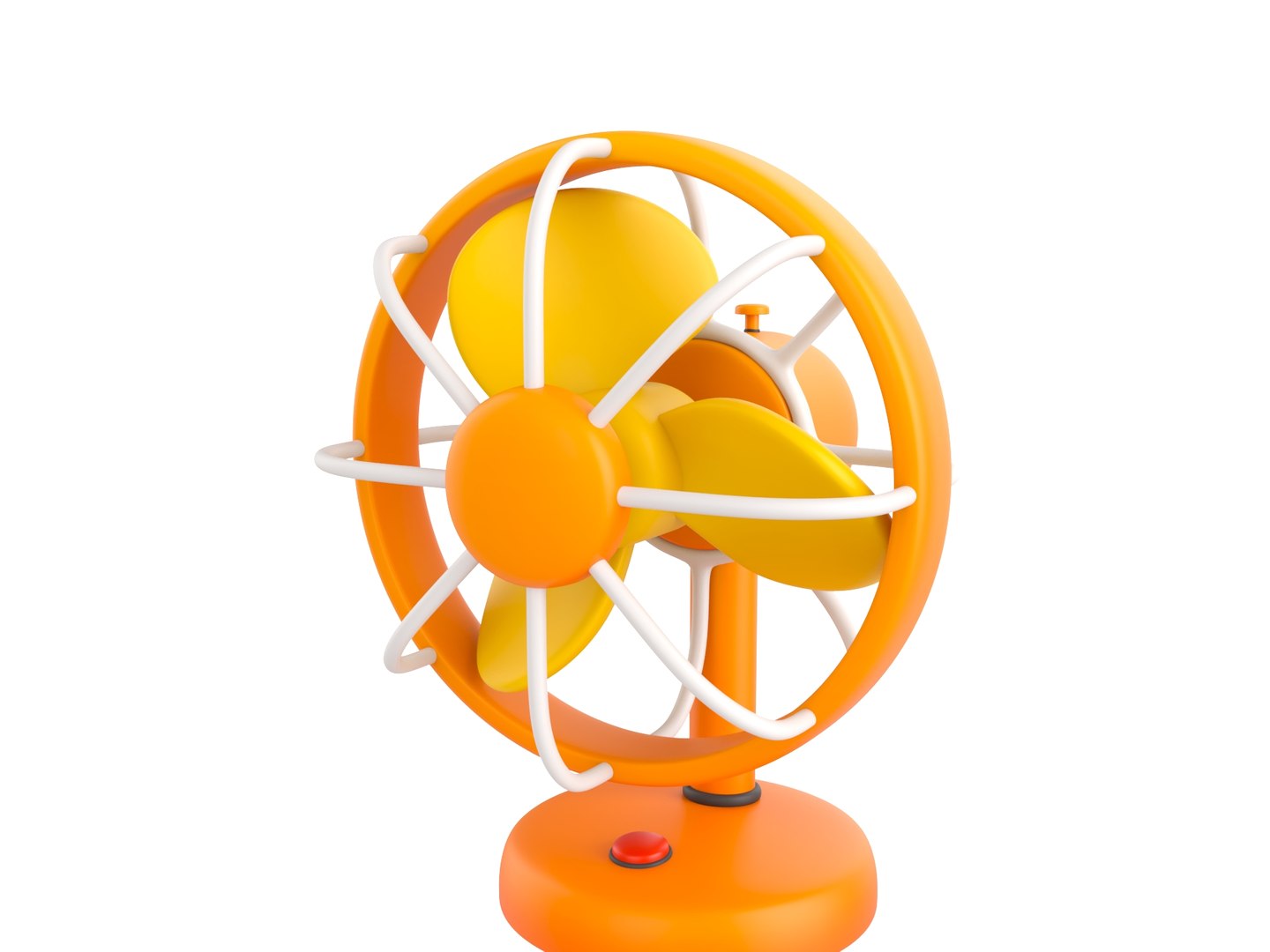3D Table Fan - TurboSquid 2227054
