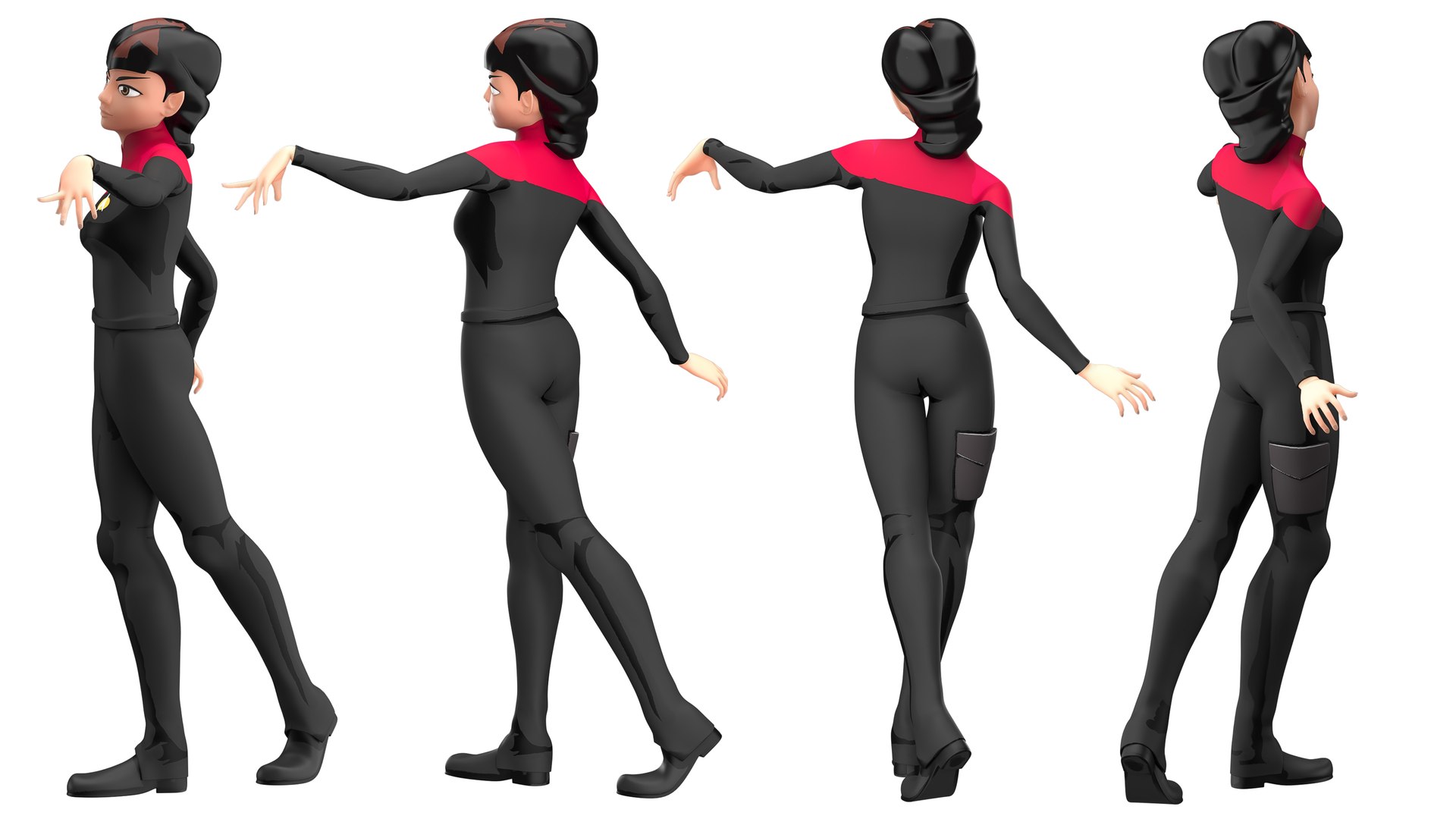 Star Trek Character 3D Model - TurboSquid 1852977