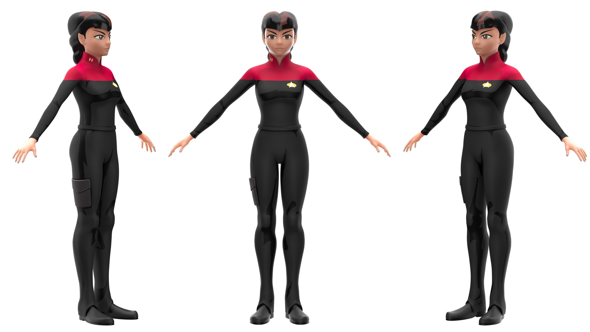 Star Trek Character 3D Model - TurboSquid 1852977