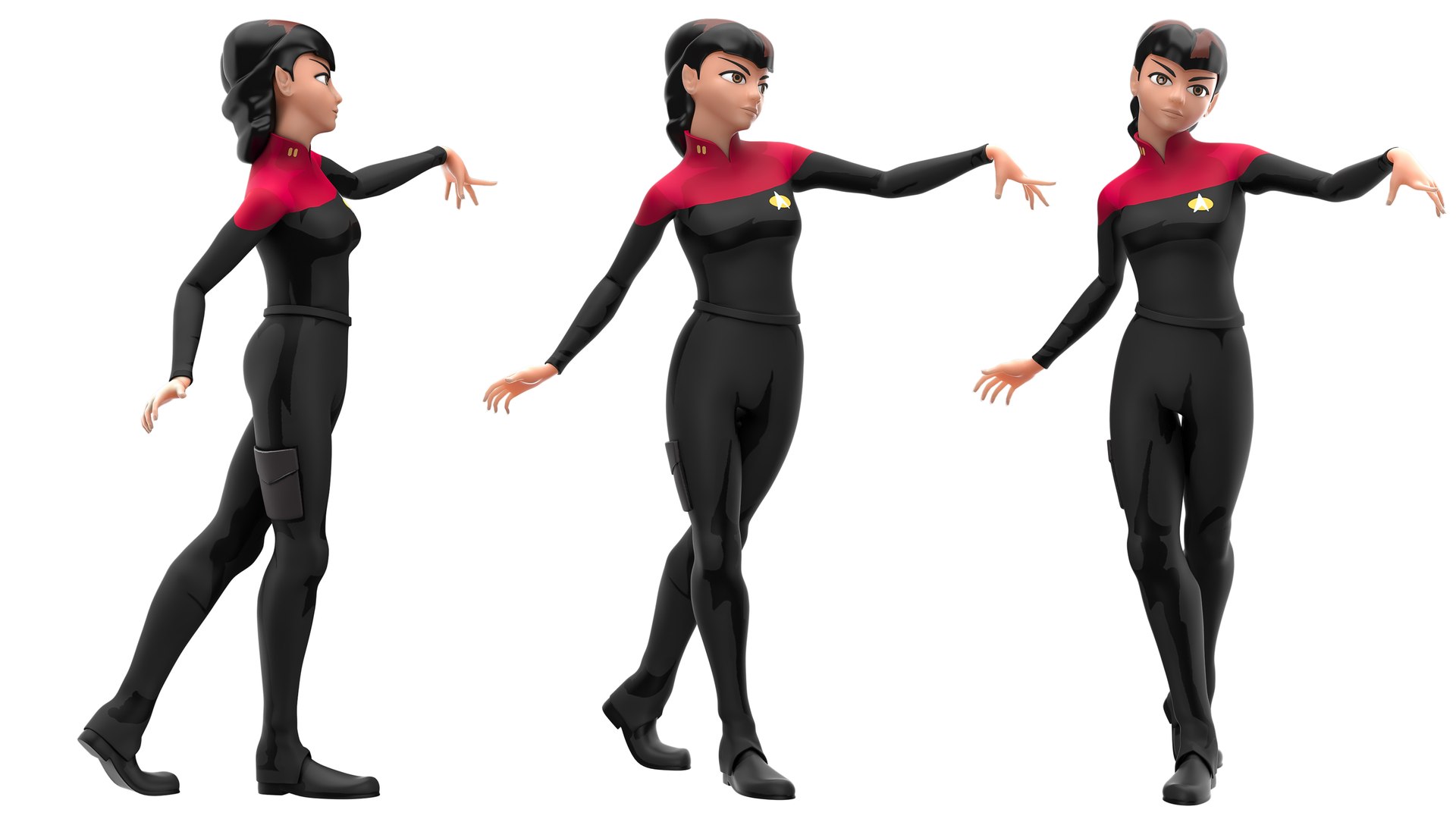 Star Trek Character 3D Model - TurboSquid 1852977