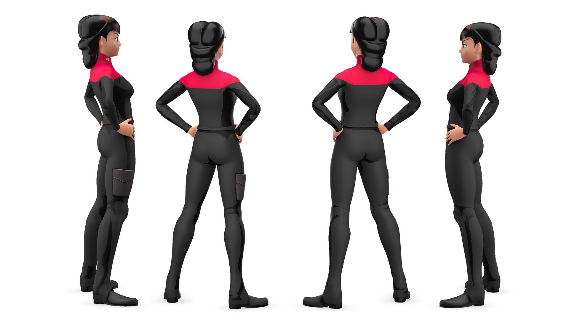 Star Trek Character 3D Model - TurboSquid 1852977