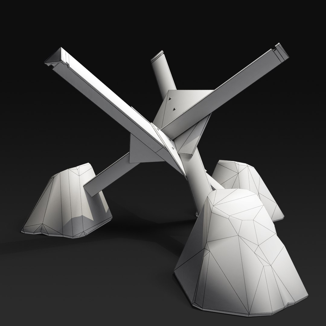 Anti-tank Obstacle Tank Anti 3ds