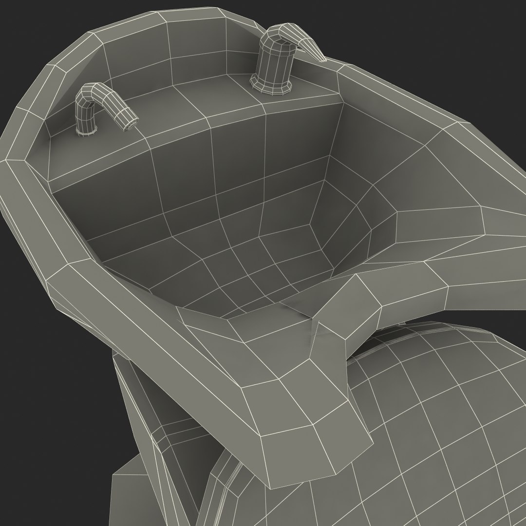 Salon Wash Point V3 3d Max