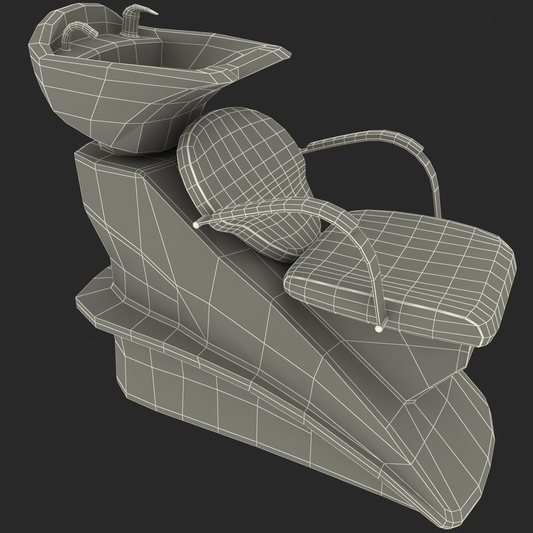 Salon Wash Point V3 3d Max