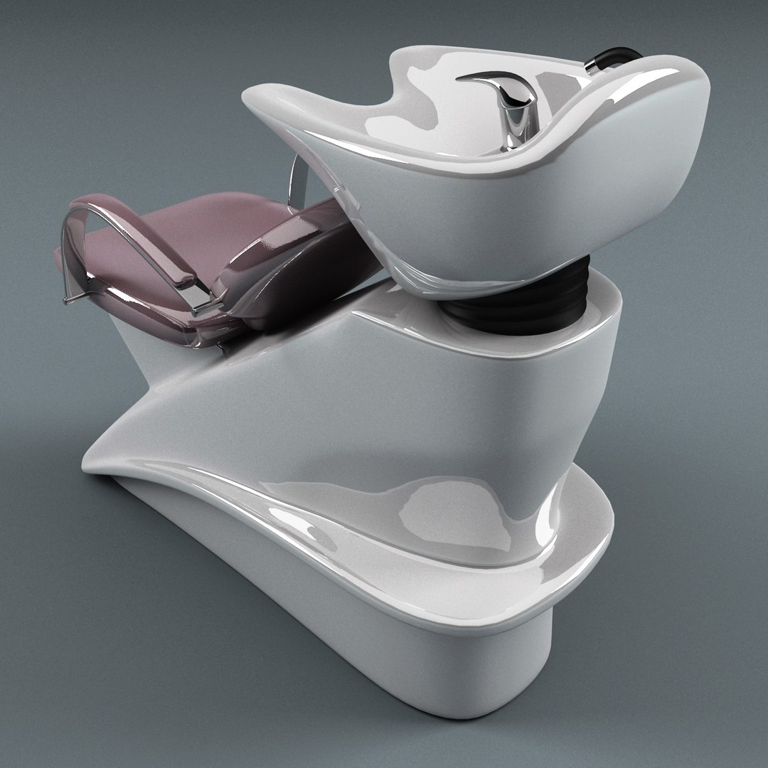 Salon Wash Point V3 3d Max