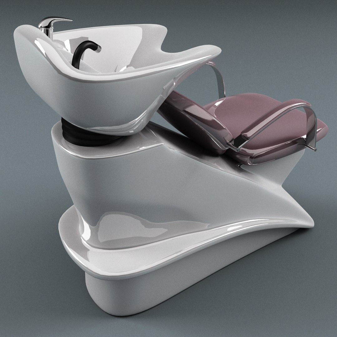 Salon Wash Point V3 3d Max