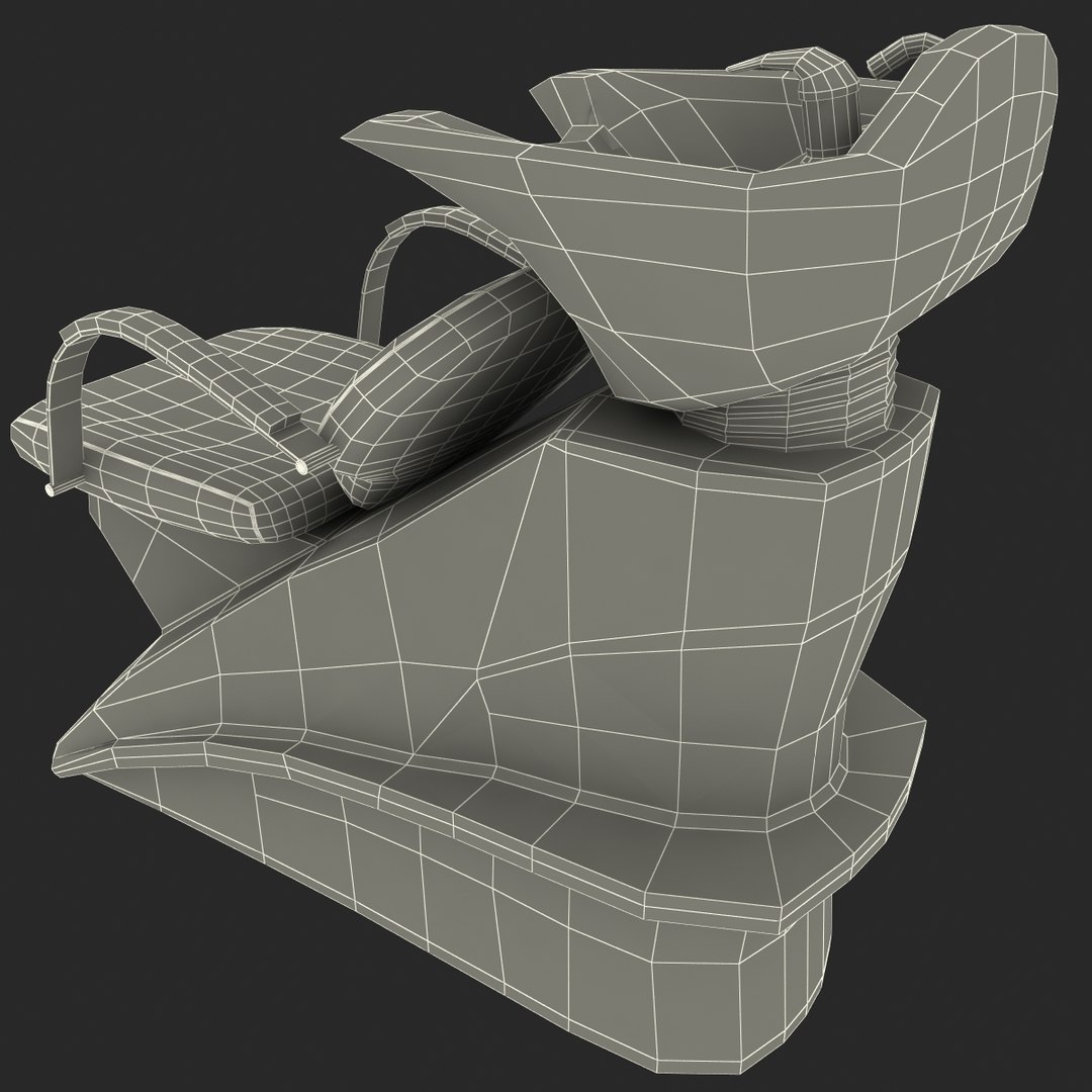 Salon Wash Point V3 3d Max