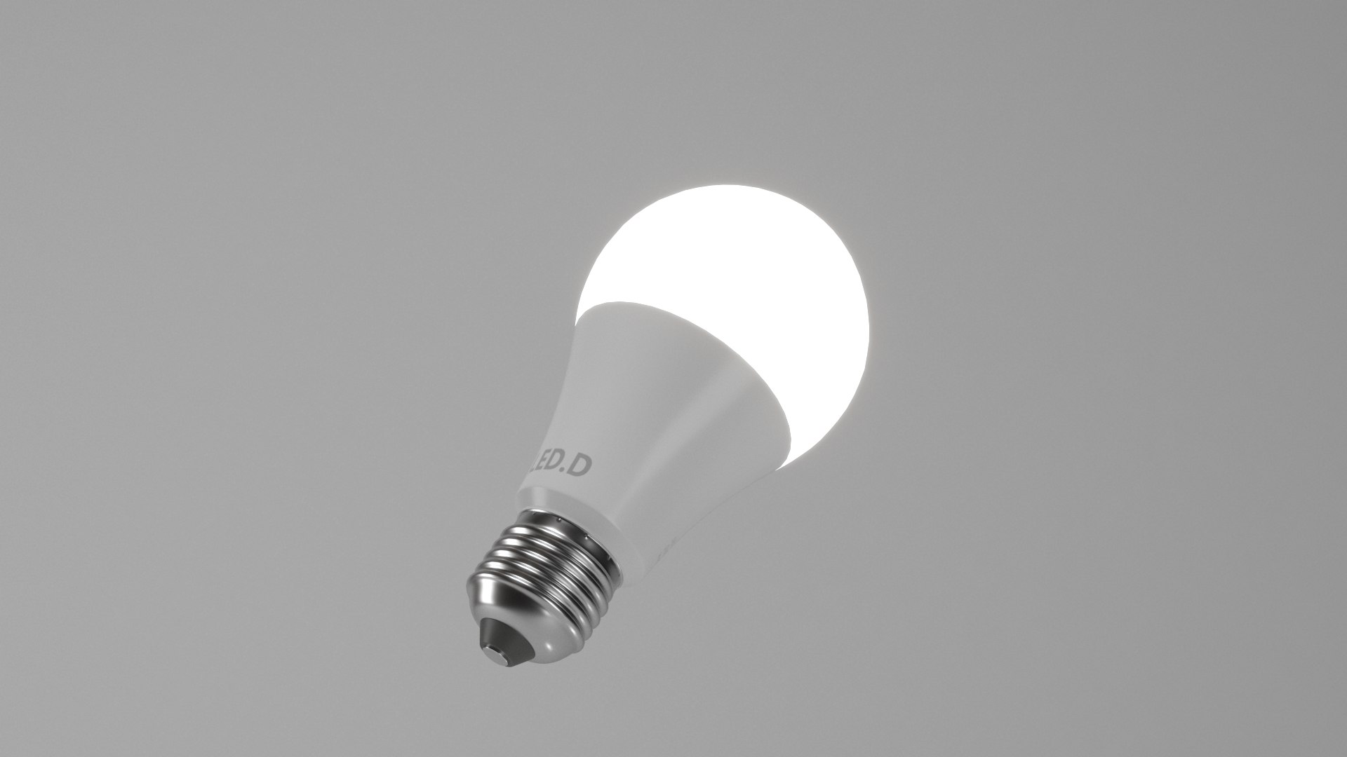 LED LIGHTBULB - FOCO LED 3D model - TurboSquid 2017233
