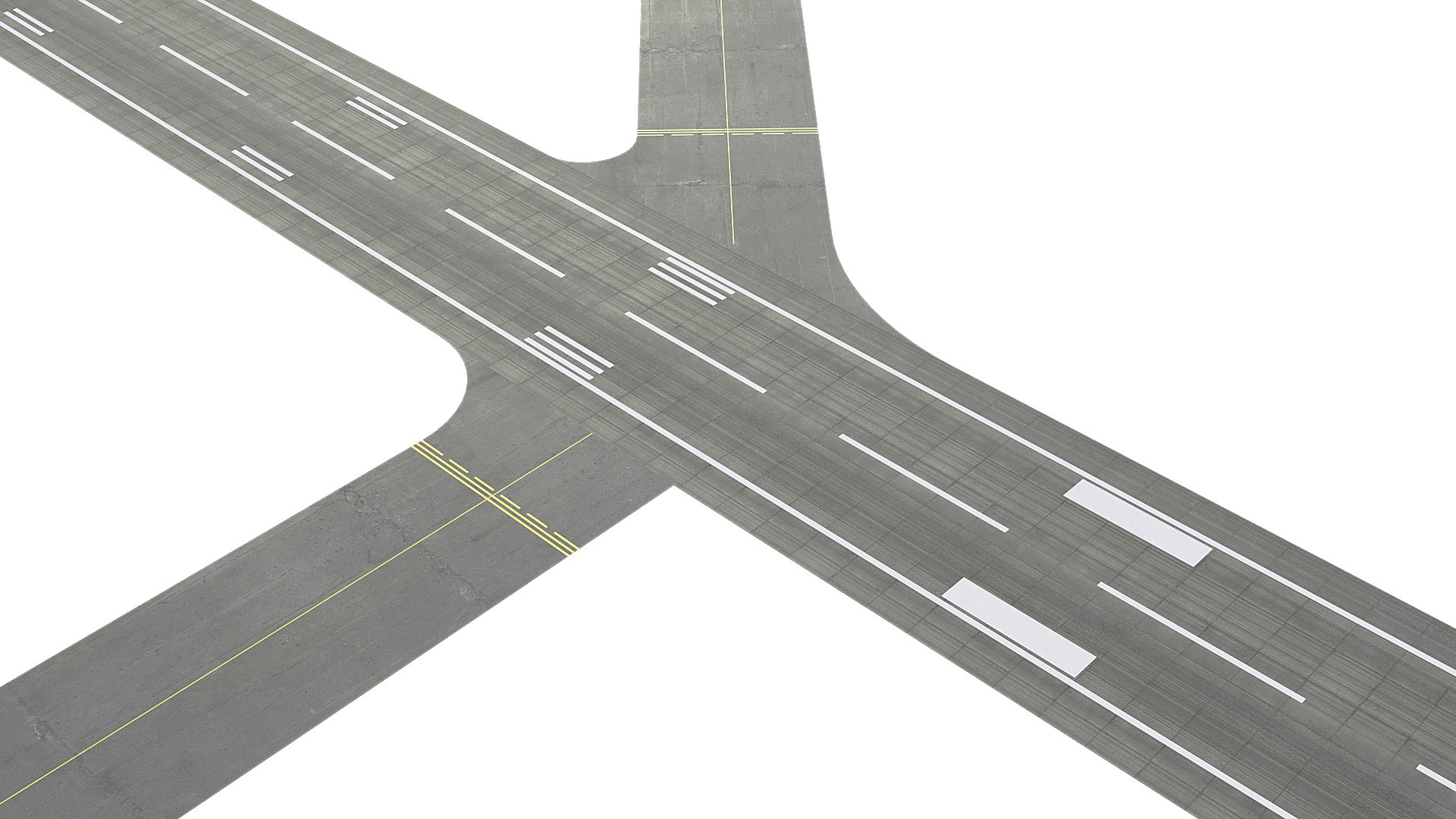 Airport Runway 3D Model - TurboSquid 1861241