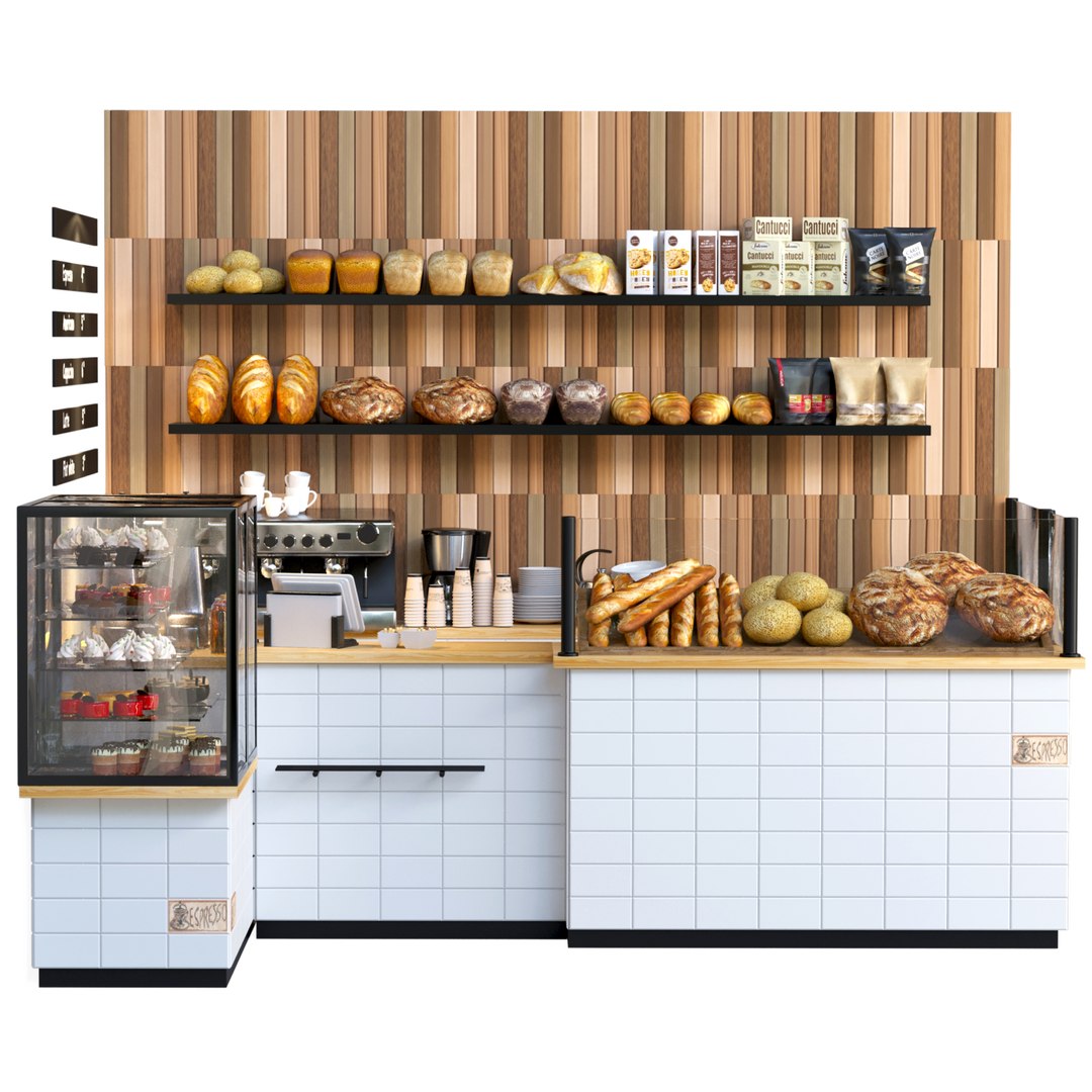 Coffee Point 151 3D Model - TurboSquid 1792389