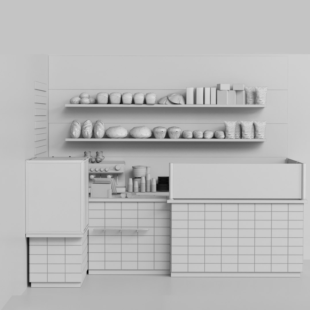 Coffee Point 151 3D Model - TurboSquid 1792389