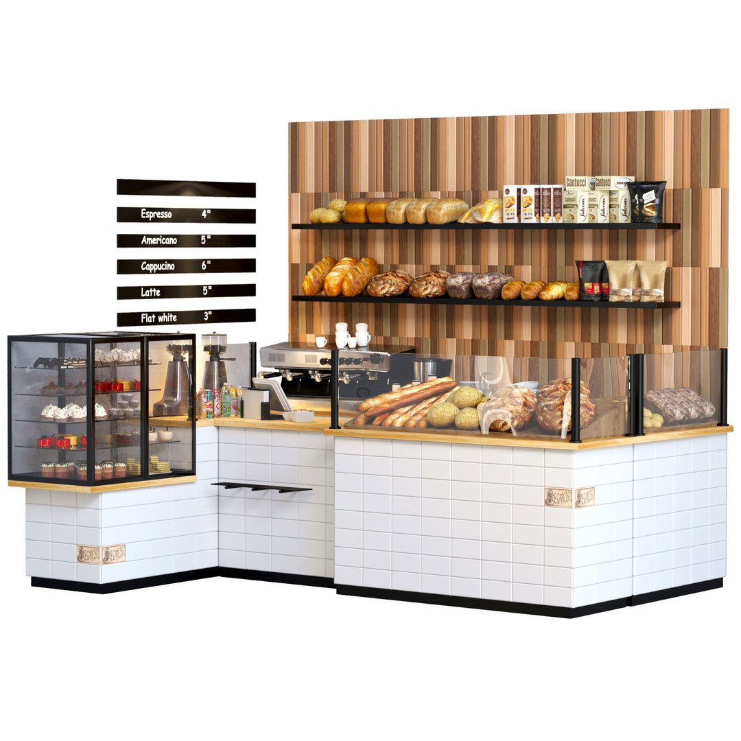 Coffee Point 151 3D Model - TurboSquid 1792389