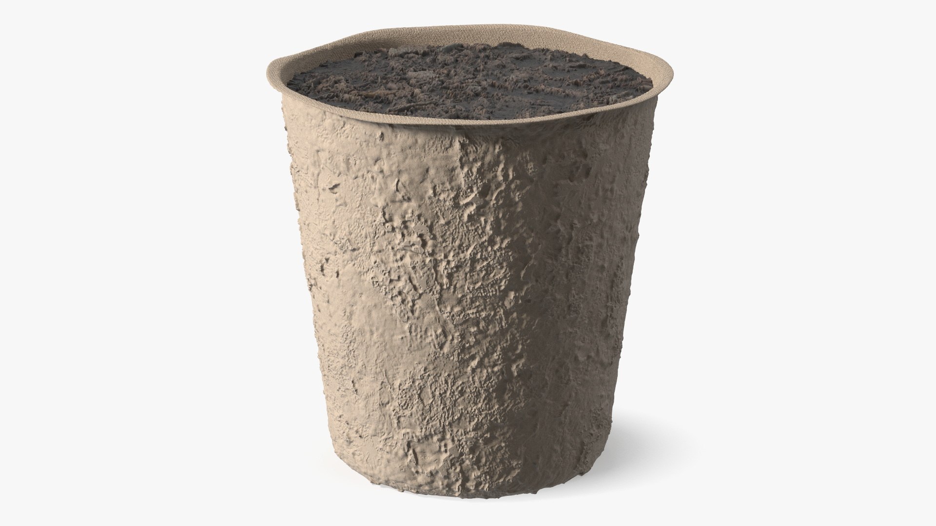 3D Single Peat Pot For Seed Starting Model - TurboSquid 2412800