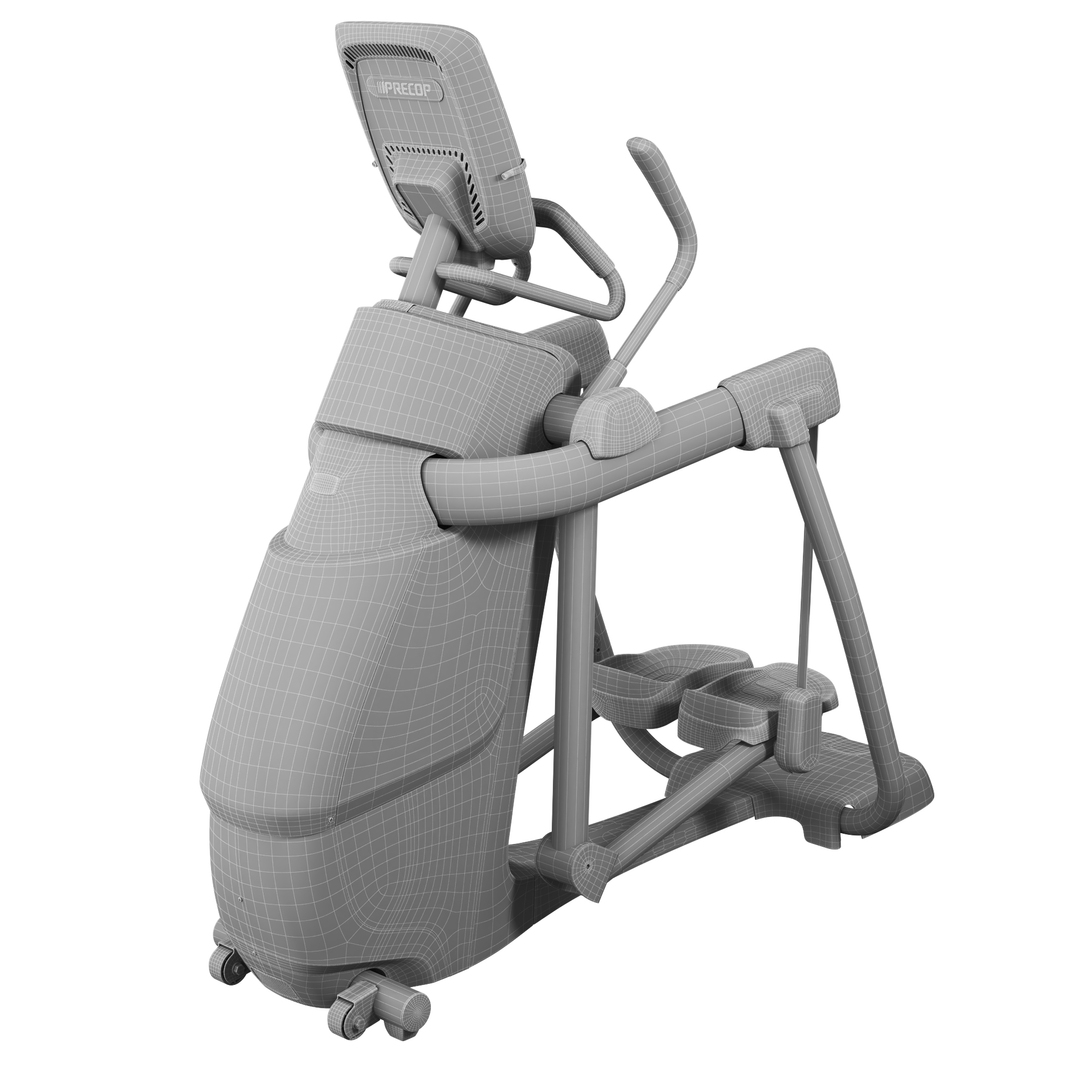 Precor collection 2021 and Fitness equipment set 3D model - TurboSquid ...