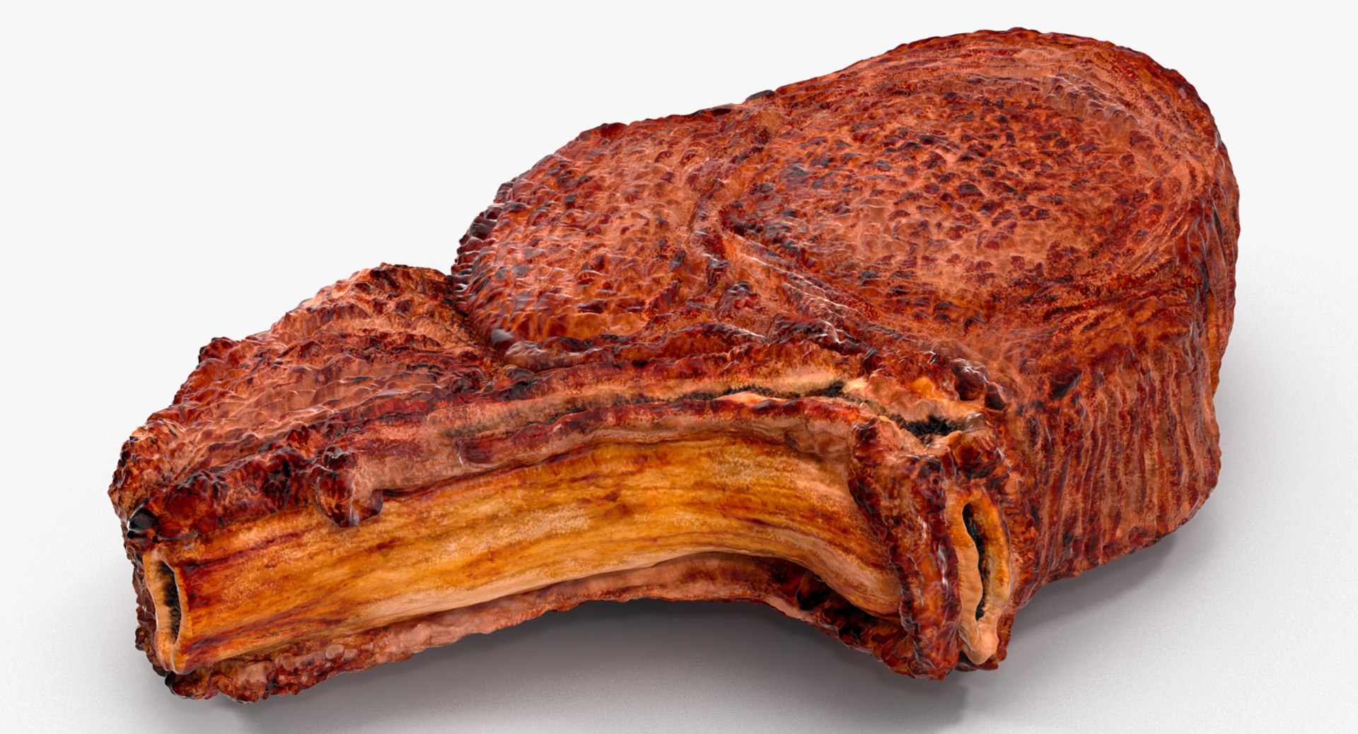 3D Smoked Bone Ribeye Steak - TurboSquid 1409455