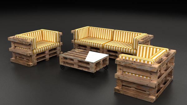 3D palette corner set - TurboSquid 1609010