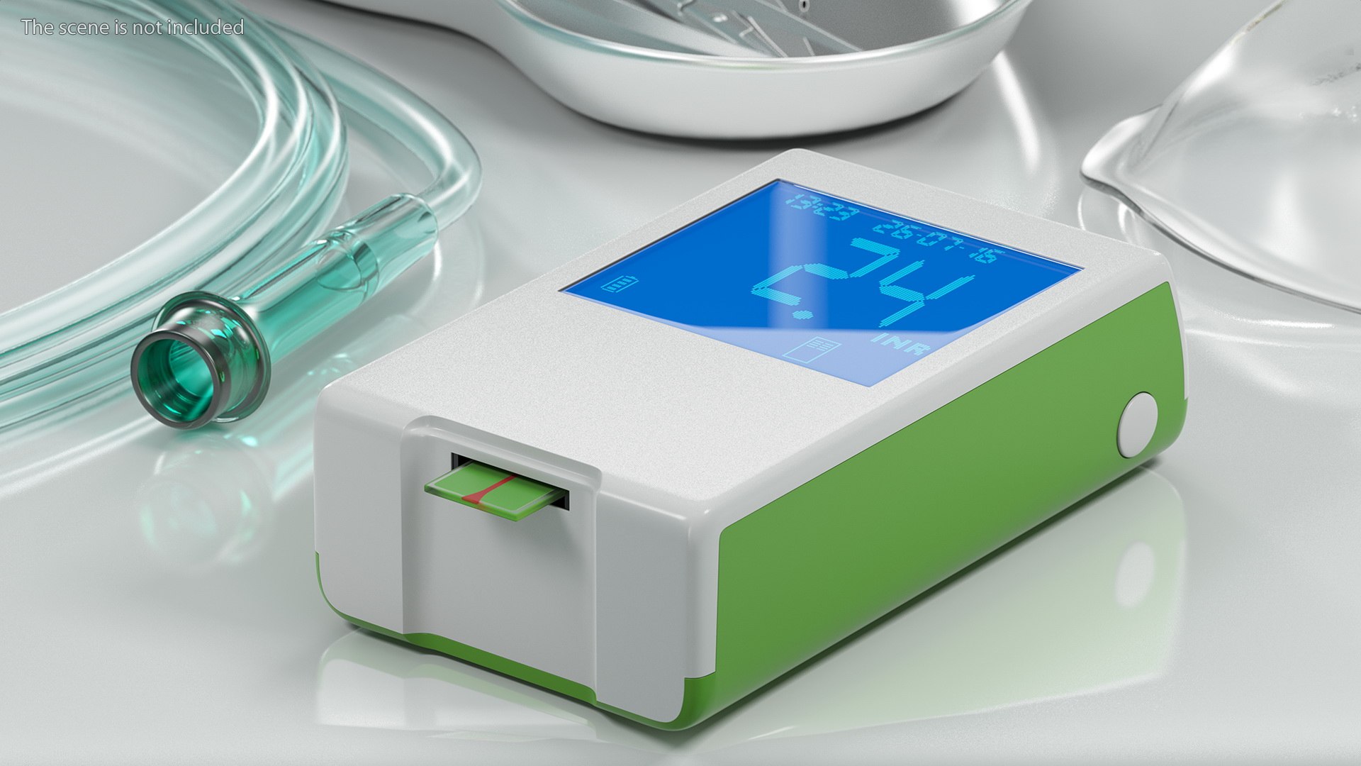 Semi Automatic Handheld Coagulometer Model - TurboSquid 1652275
