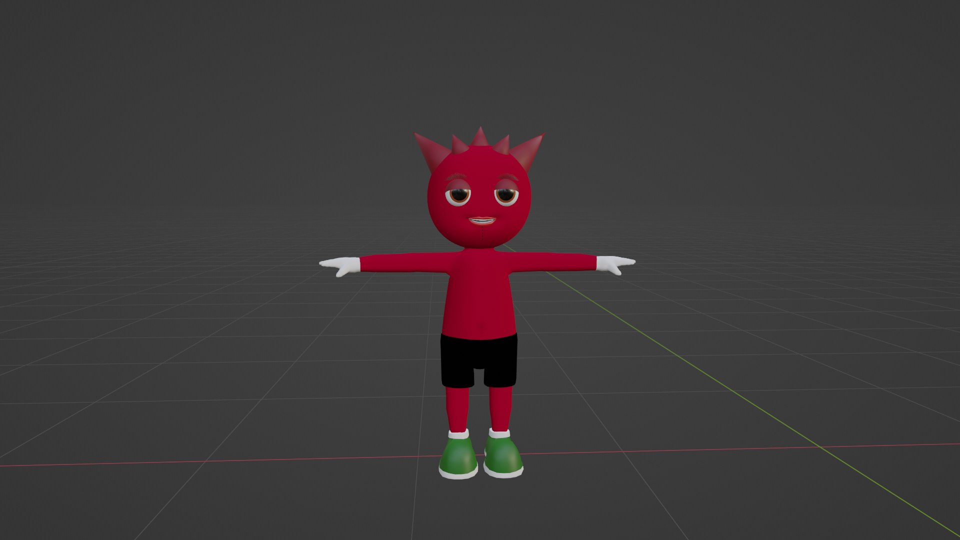 3D Model Sprunki Characters Cartoon - TurboSquid 2311673