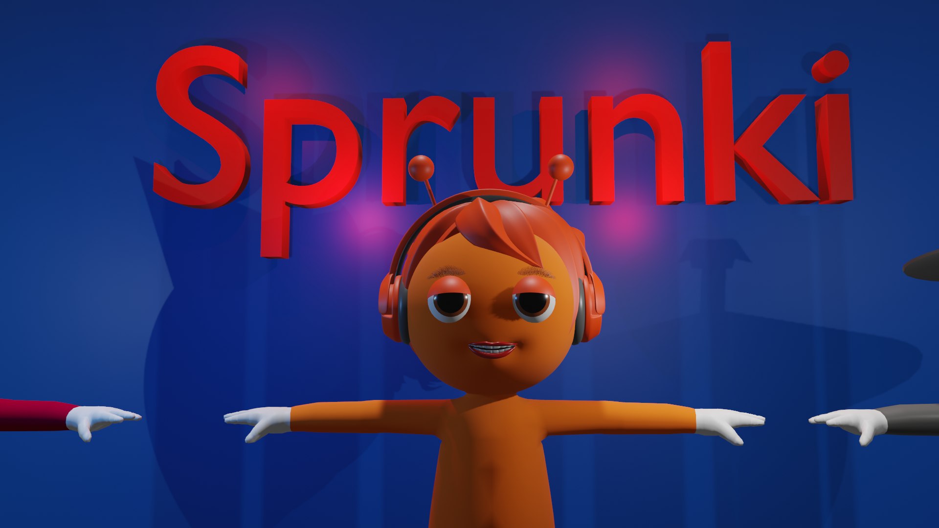 3D Model Sprunki Characters Cartoon - TurboSquid 2311673