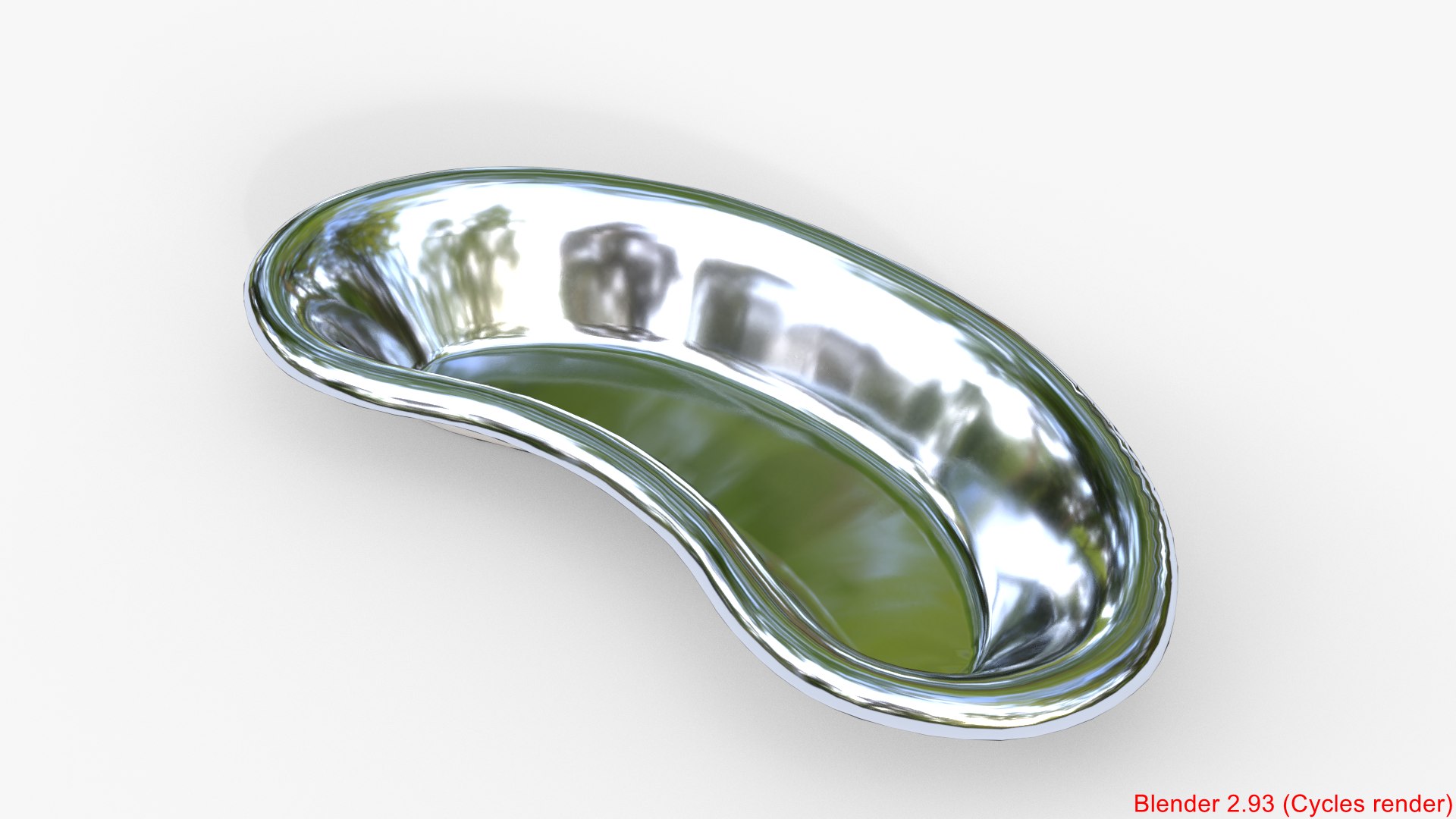 3d model kidney basin