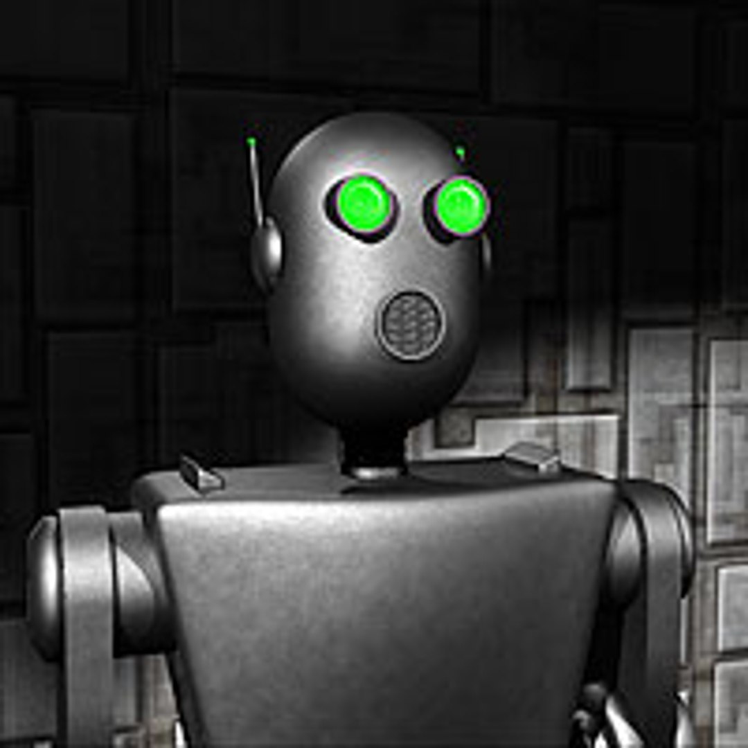 3d Classic Robot Model