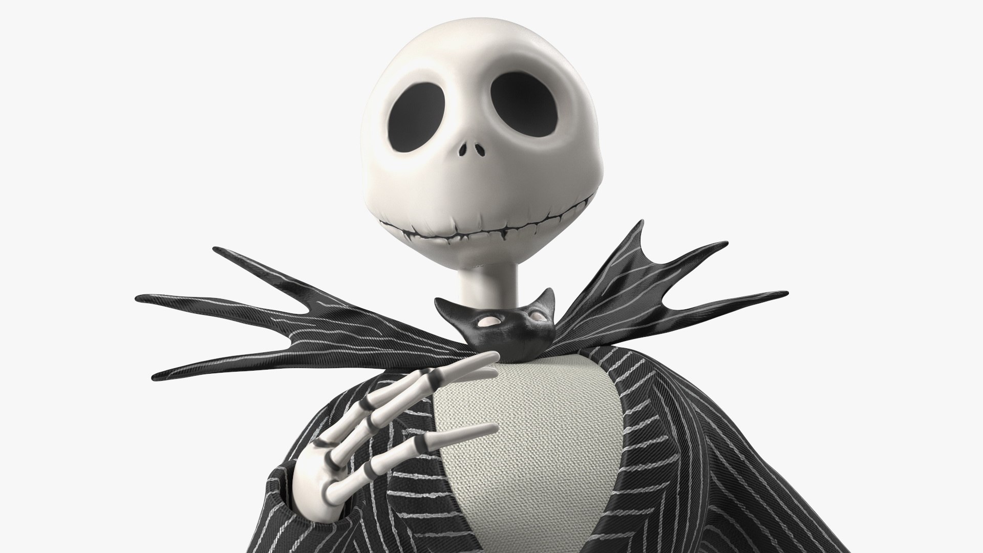 Character Jack Skellington Walking 3D Model - TurboSquid 2006686