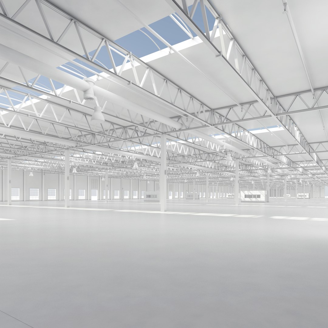 3D Market Markethall Hall Model - TurboSquid 1374661