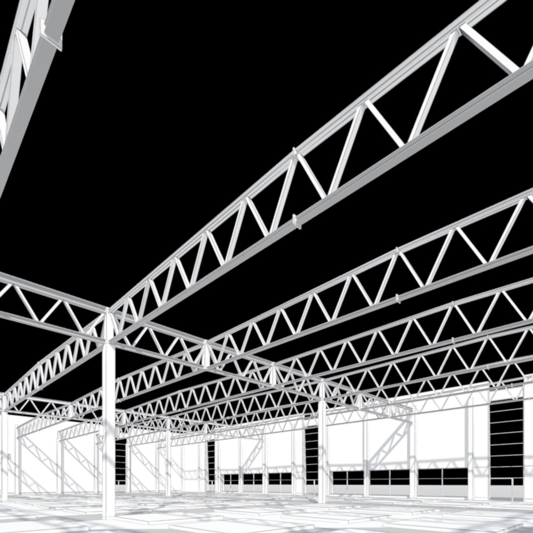 3D Market Markethall Hall Model - TurboSquid 1374661