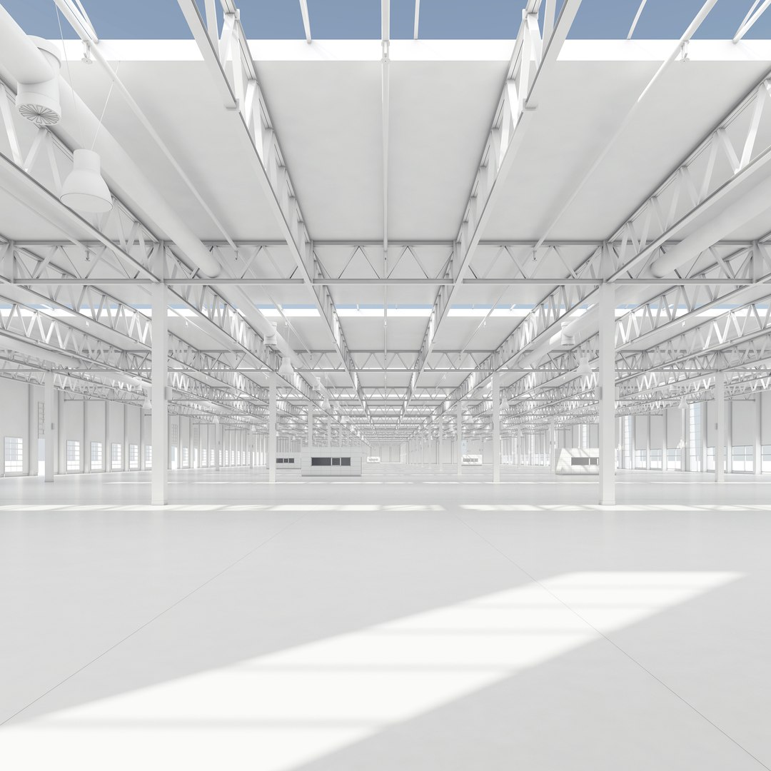 3D Market Markethall Hall Model - TurboSquid 1374661