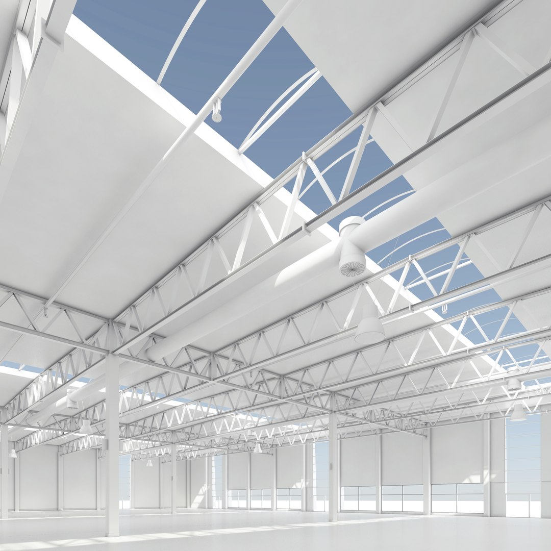 3D Market Markethall Hall Model - TurboSquid 1374661