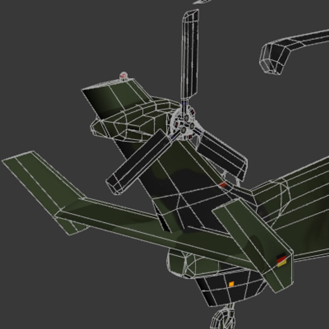 3ds Max Eurocopter Tiger Uht Army