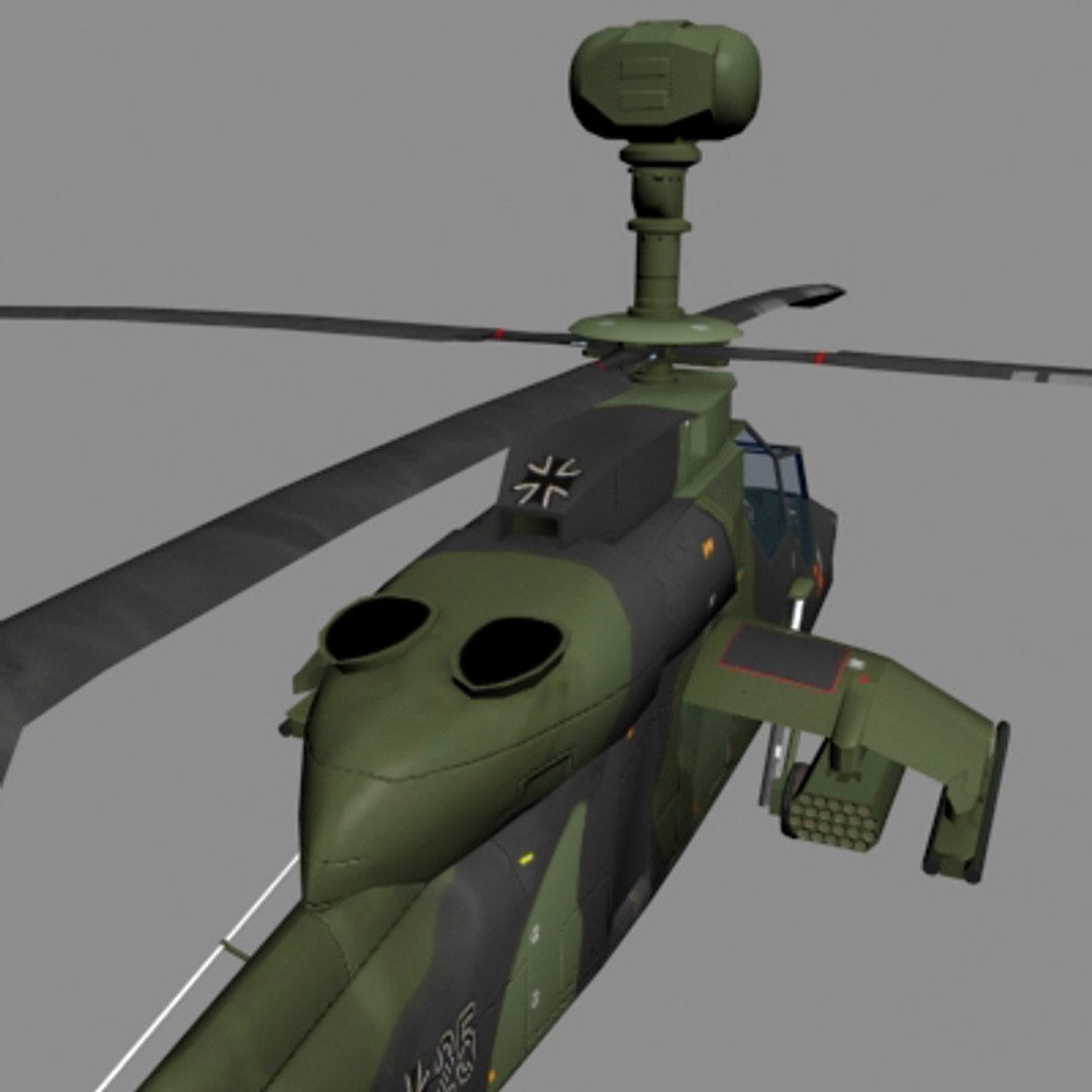 3ds Max Eurocopter Tiger Uht Army