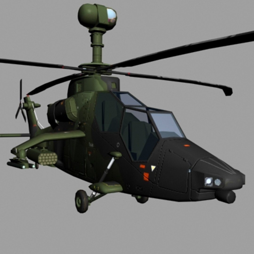 3ds Max Eurocopter Tiger Uht Army