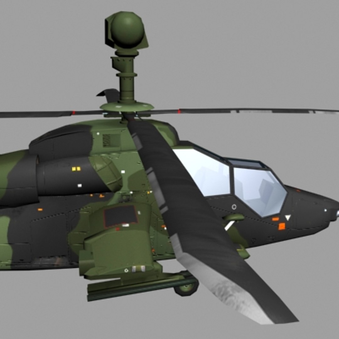 3ds Max Eurocopter Tiger Uht Army