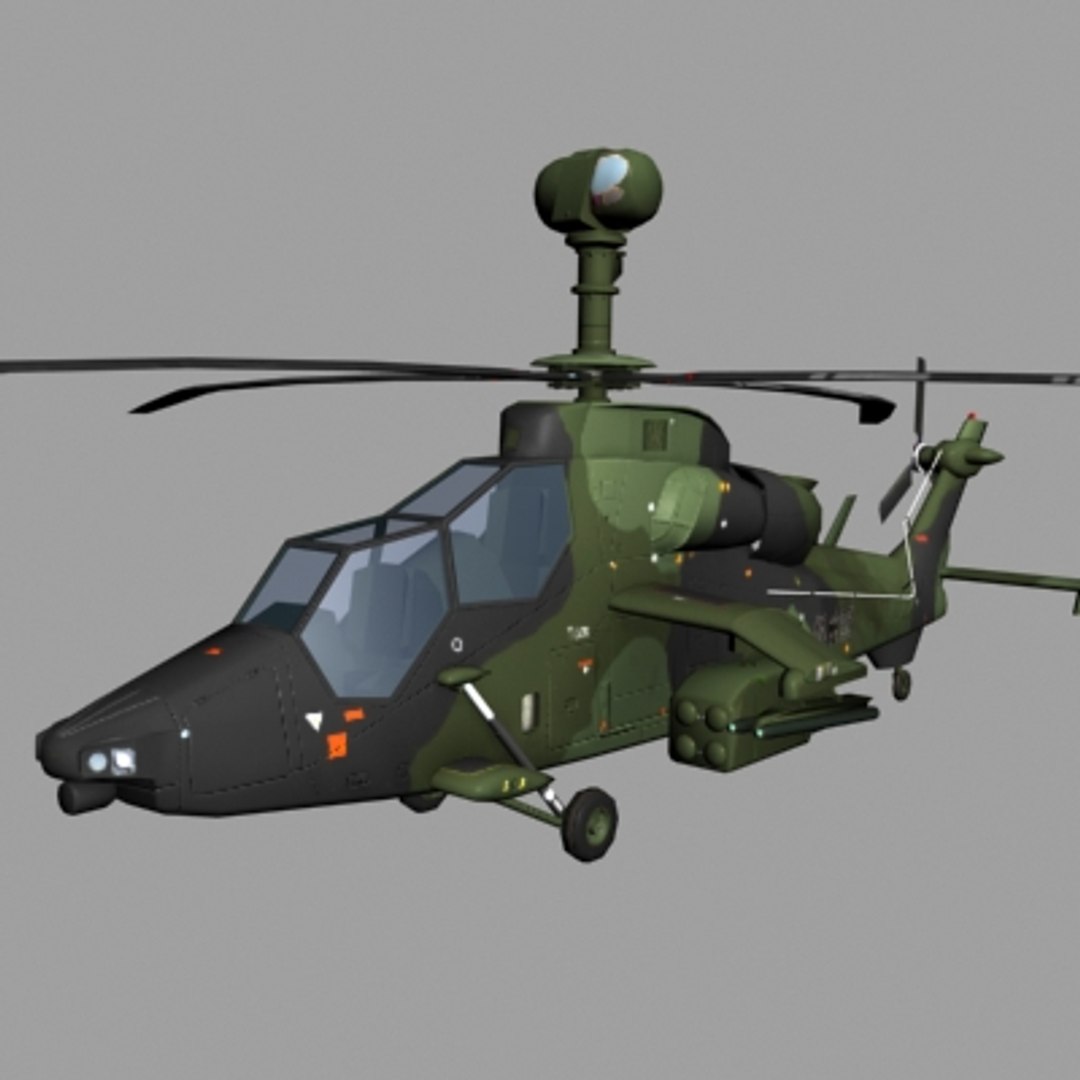 3ds Max Eurocopter Tiger Uht Army