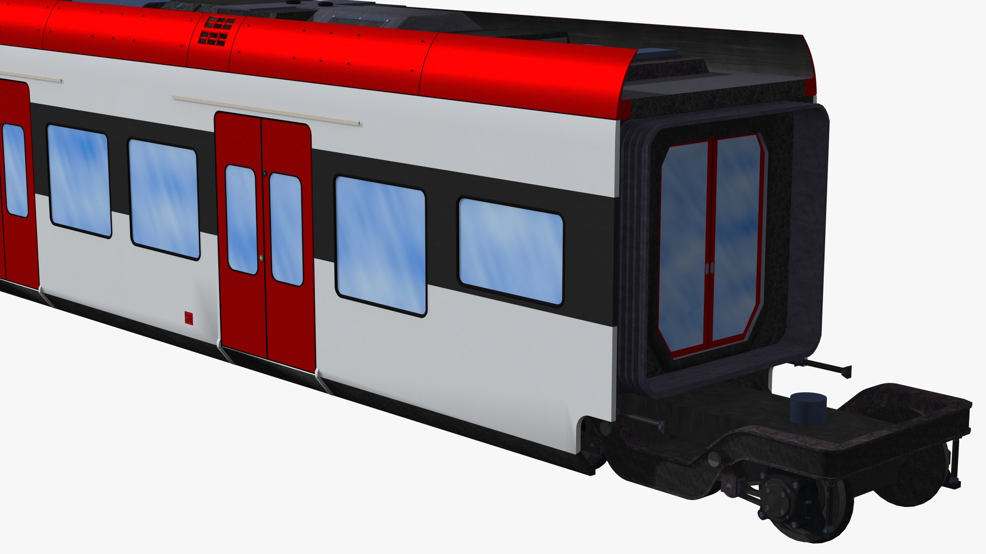 Sbb Rabe 531 - Stadler Flirt Evo - Electric Passenger Train 3D Model ...