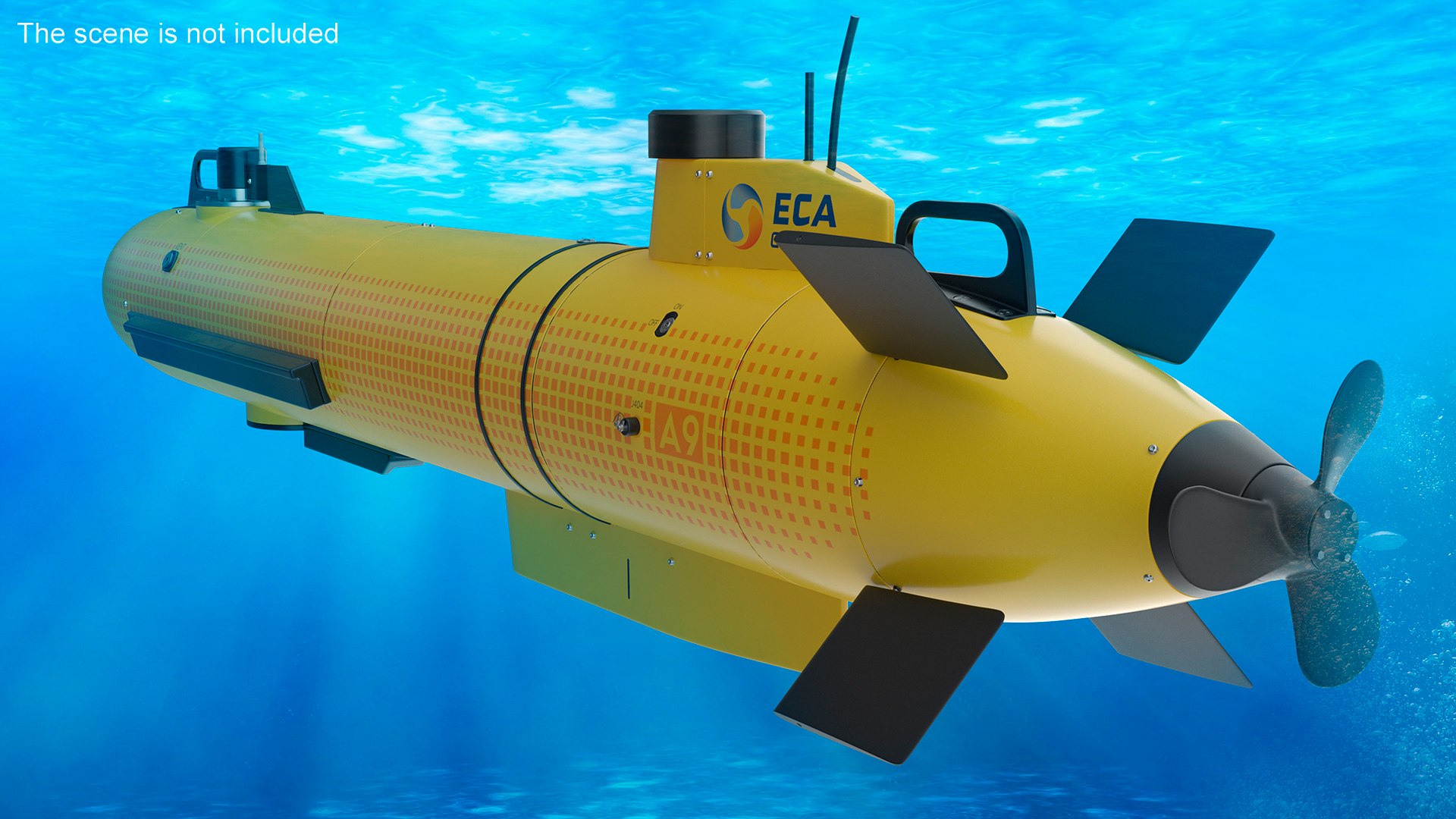 3D Autonomous Underwater Vehicle A9 ECA Group - TurboSquid 2174277 3D Autonomous Underwater Vehicle A9 ECA Group - TurboSquid 2174277