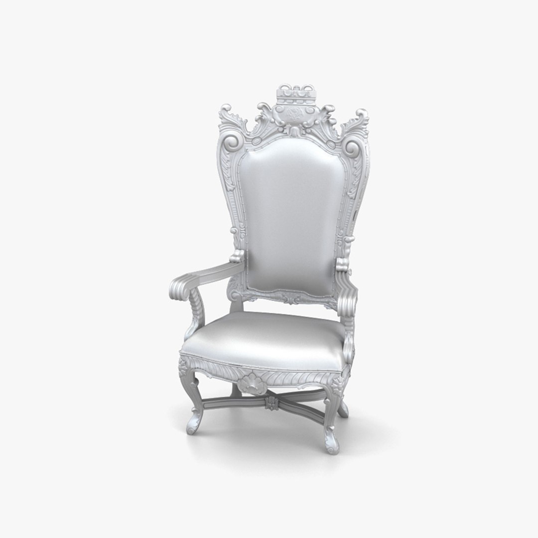 3D Royal Throne - TurboSquid 1895355